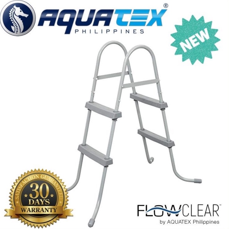 FlowClear 58430 Pool Ladder 33 in (84cm) | Shopee Philippines