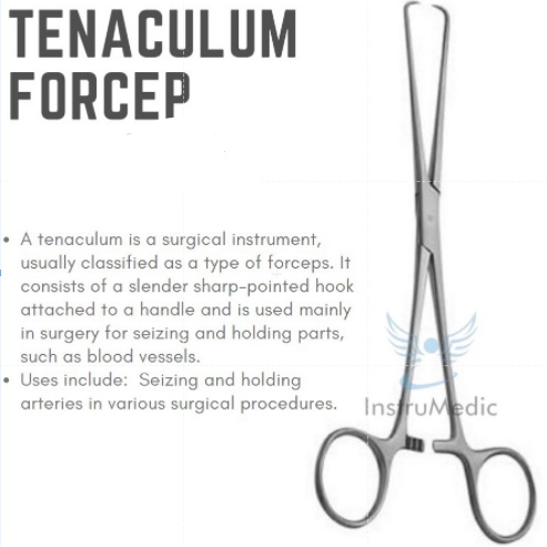 INSO@ Barrett Tenaculum Forcep - Premium! | Shopee Philippines