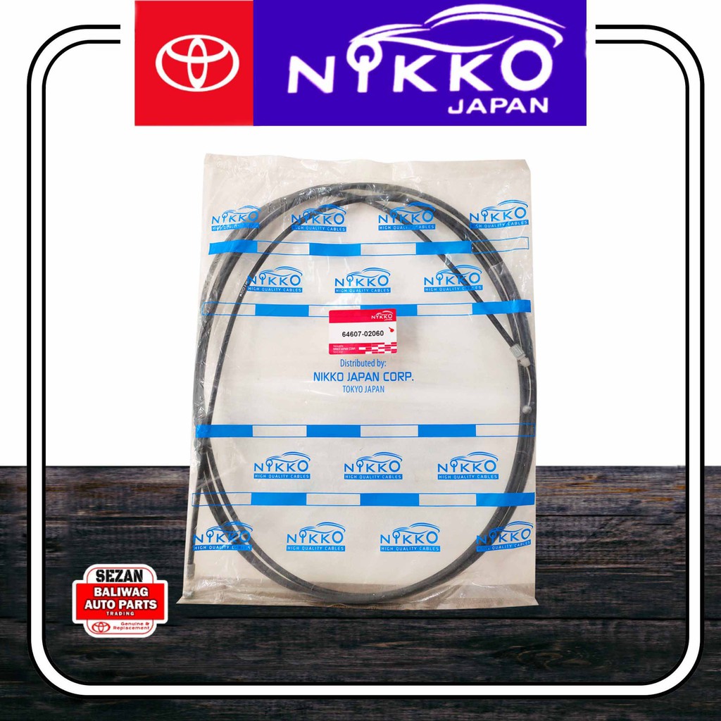 NIKKO JAPAN ALTIS 2002-2008 COMPARTMENT CABLE 64607-02060 | Shopee ...