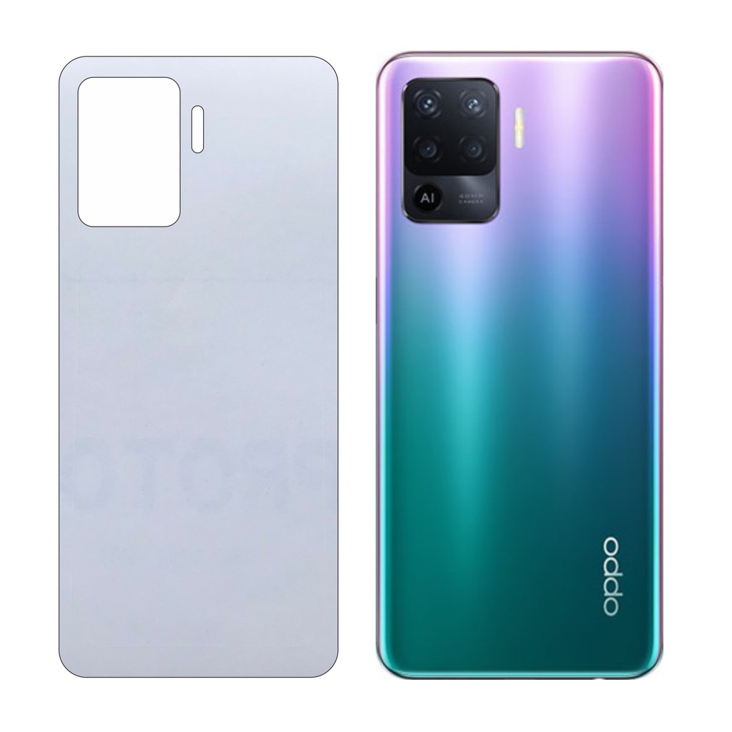 Oppo A94 4G Back Sticker Clear Matte Anti-Fingerprint Decal | Shopee ...