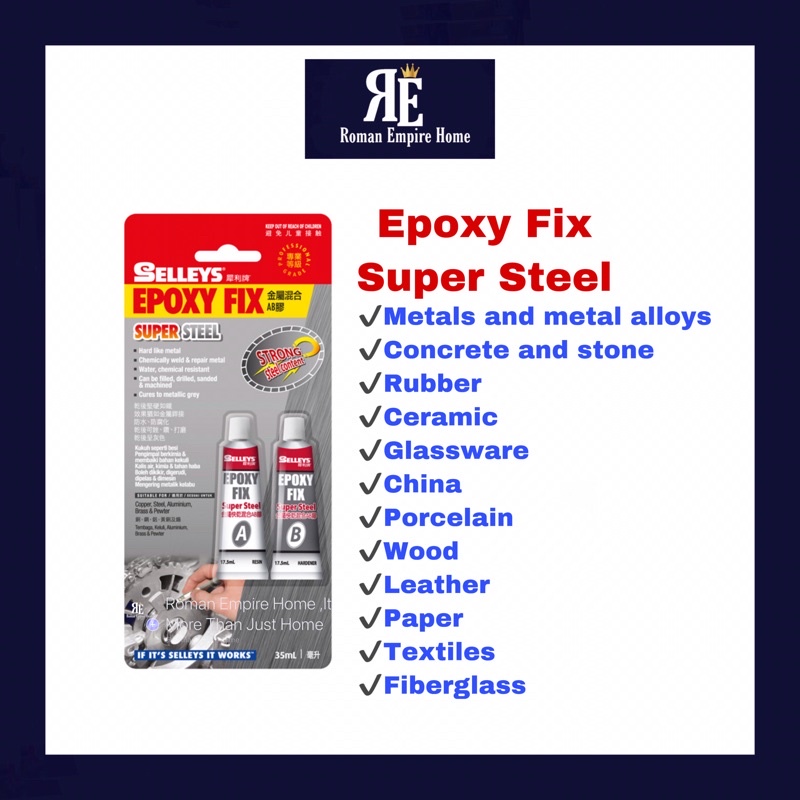 Epoxy Fix Super Steel | Shopee Philippines