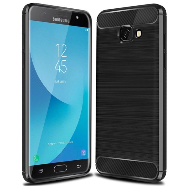 Silicone Case For Samsung J3 J6 J7 J8 J2pro 2018 J4 Plus Carbon Fiber ...