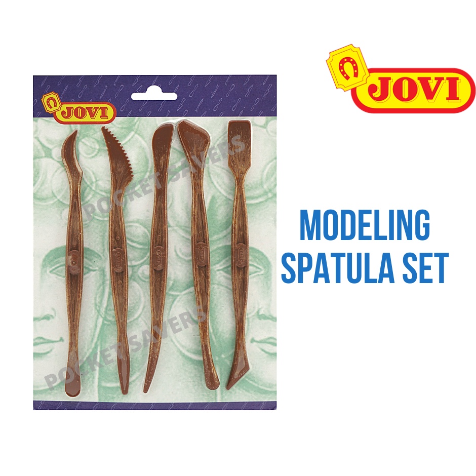 JOVI Modelling Spatulas 5 pcs. (Modeling, Clay, Pottery Tools, Set ...