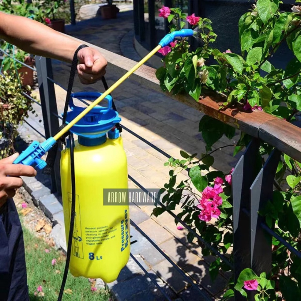 5L/8L Pressure Sprayer Compressed Air Spray Garden Sprayer Pump Hand ...