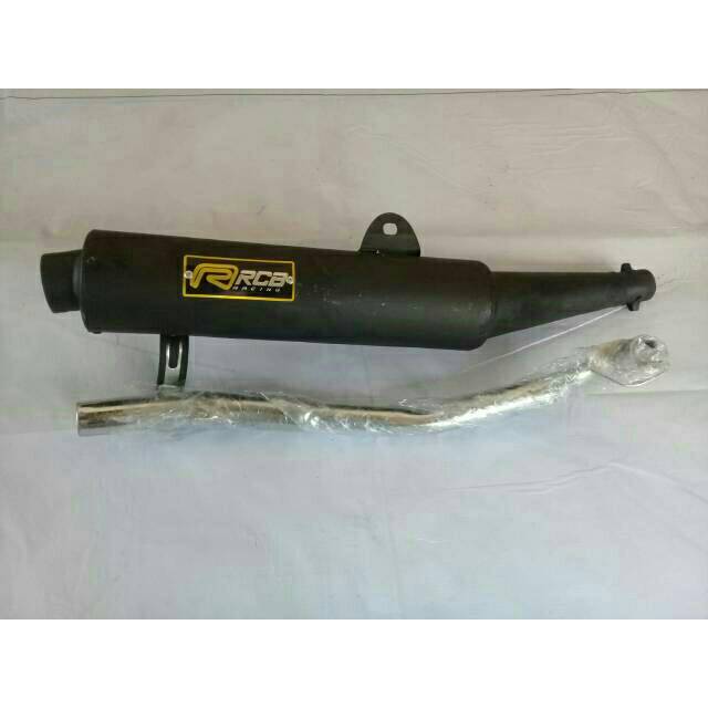 Standard racing (different)RCB exhaust for all vega jupiter smash ...