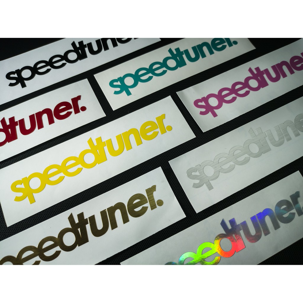 Speedtuner JDM style sticker / cutout vinyl | Shopee Philippines