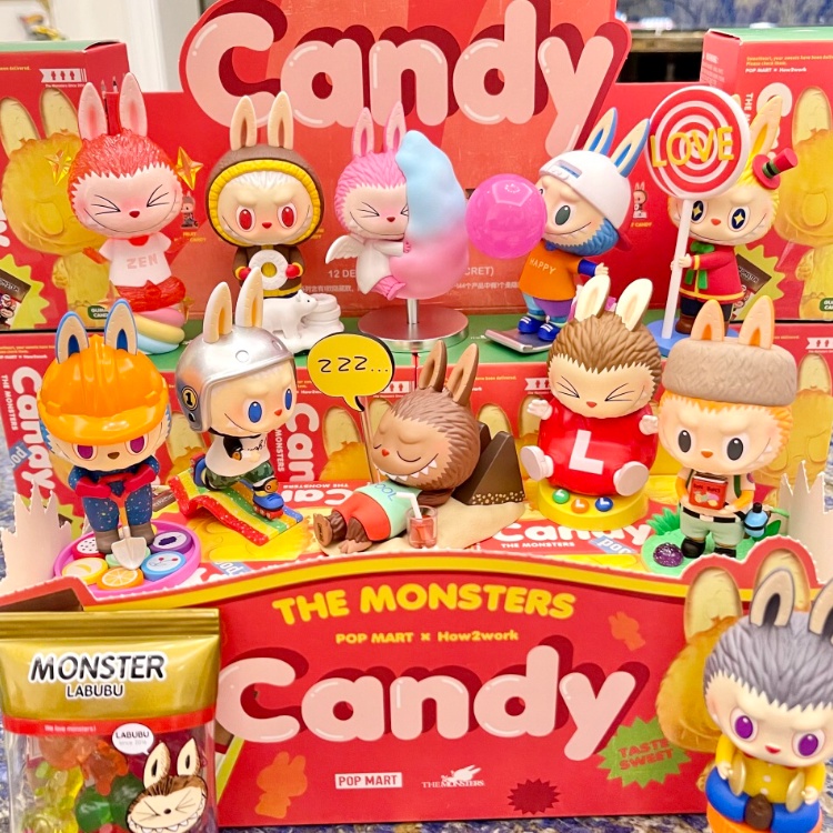 【Genuine】 Labubu the Monsters Candy Series Set 12 designs Figure Doll ...