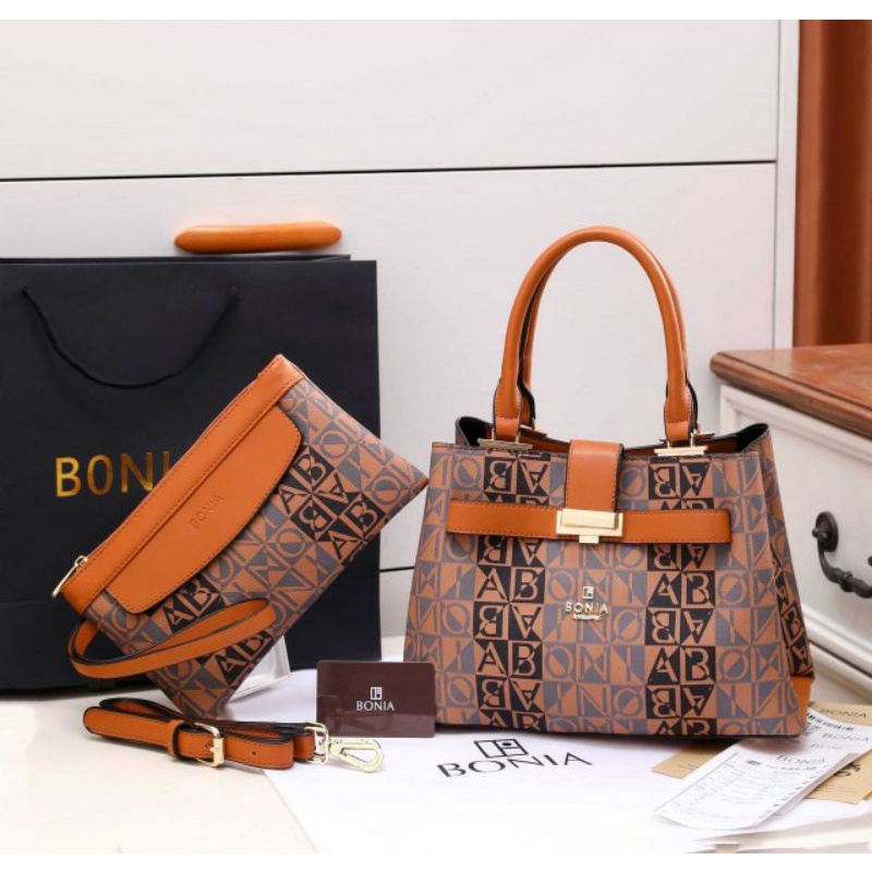 Bonia SET 1115 WITH PAPERBAG | Shopee Philippines