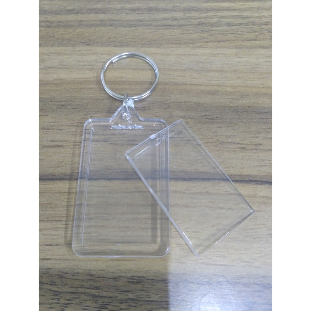 Acrylic Keychain Photo Insert Rectangle (10 pcs.) | Shopee Philippines