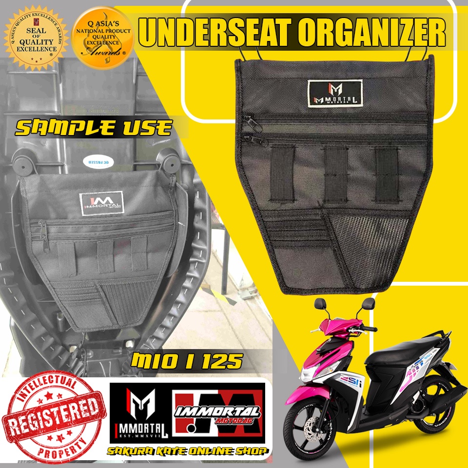 Yamaha Mio i 125 Underseat Organizer by IMMortal Motobag | Shopee ...