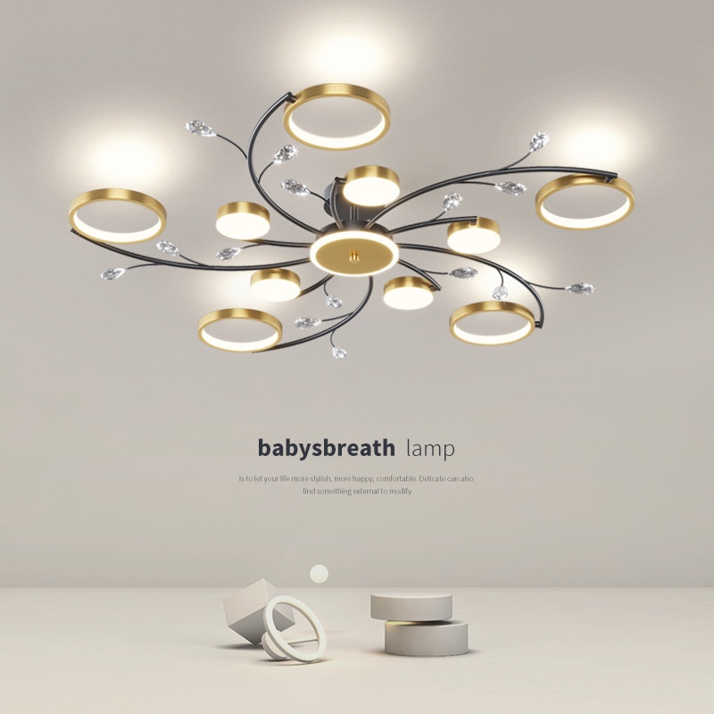 Ceiling Modern Chandelier Led Ceiling Light Bedroom Center Light Dining ...