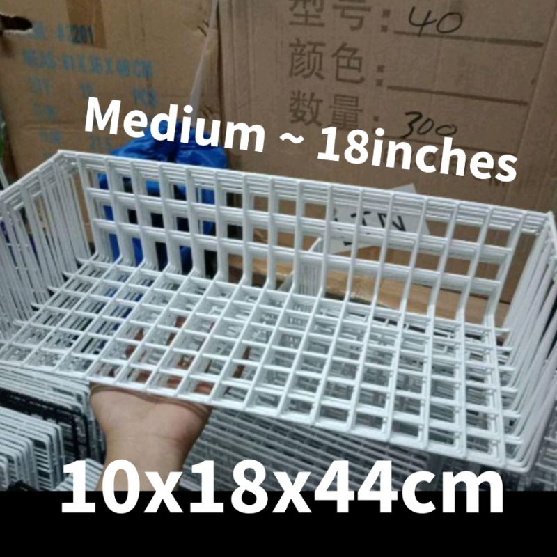 Wire mesh basket Storage| Open-end hanging basket | Display rack ...