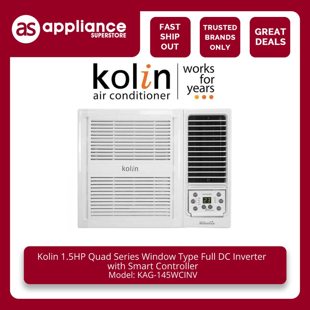Shop kolin window type inverter for Sale on Shopee Philippines