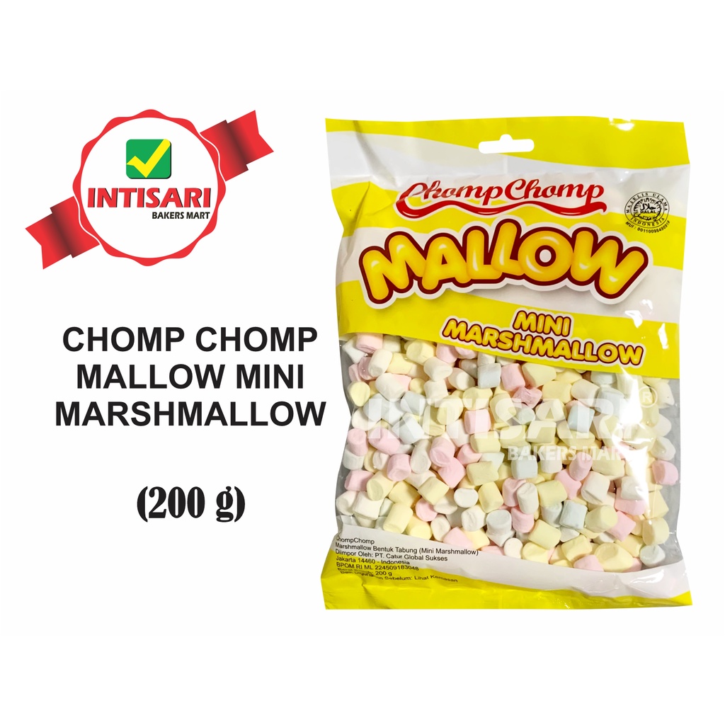 Chomp CHOMP MARSHMALLOW MINI 200g | Shopee Philippines
