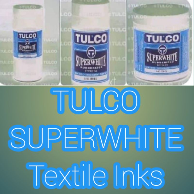 Tulco Superwhite RC/S-RC Textile Inks 250g 500g 1kg | Shopee Philippines