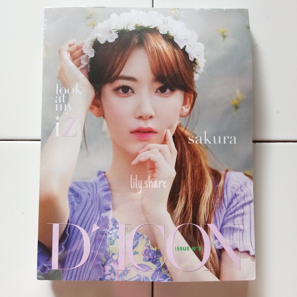 Izone DICON Sakura Magazine Only - Look at my IZ IZ*ONE | Shopee ...