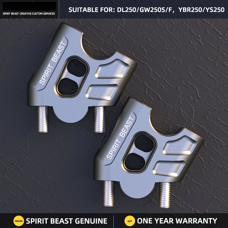 SPIRIT BEAST Motorcycle Handlebar base handlebar heightening Riser ...