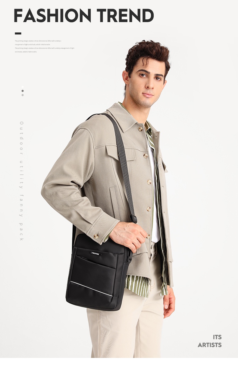 VOLUNTEER Bags Sling Bag For Men Shoulder Bag For Men Multi-functional ...