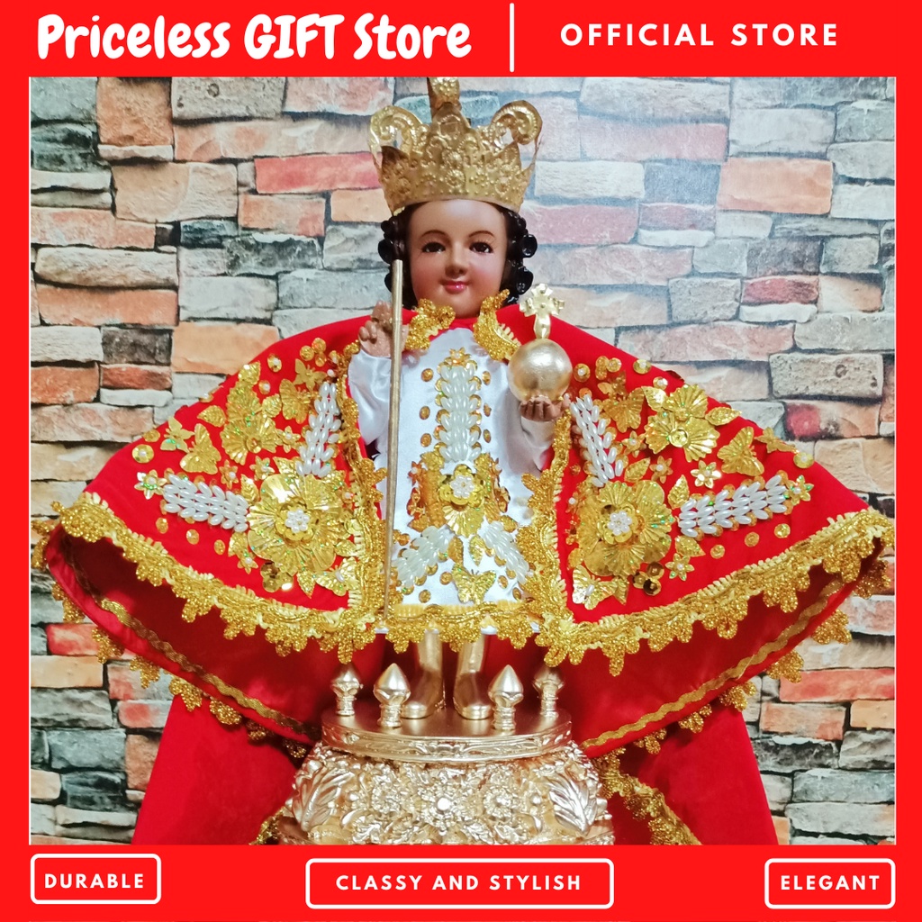 Sto. Niño de Cebu Original Design (20 inches total height), Made of ...