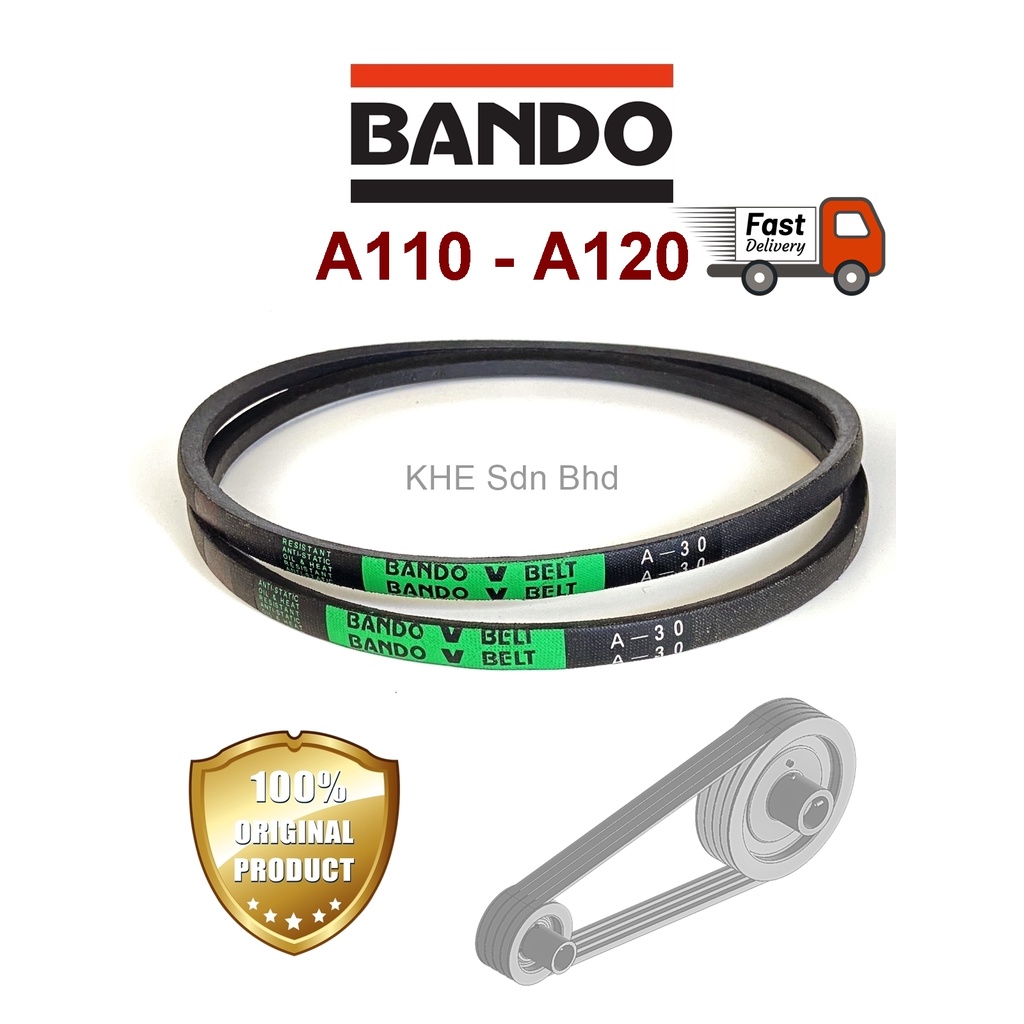 Bando Belt A110 A111 A112 A113 A114 A115 A116 A117 A118 A119 A120 Mesin ...