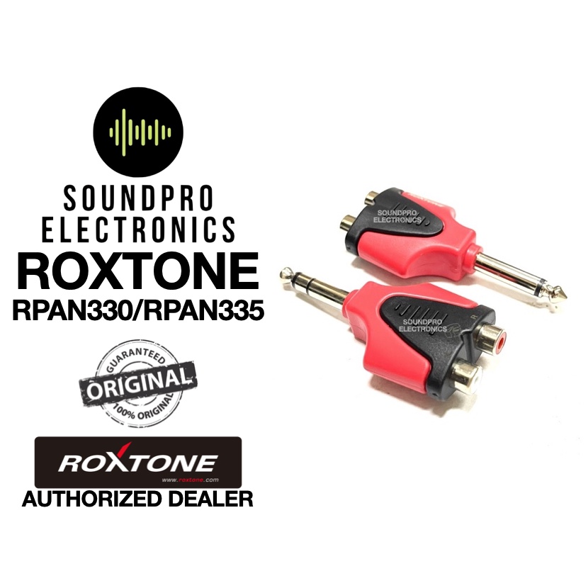 ROXTONE RPAN-330/RPAN-335 2 RCA Female to 1PL55 Stereo & Mono ...