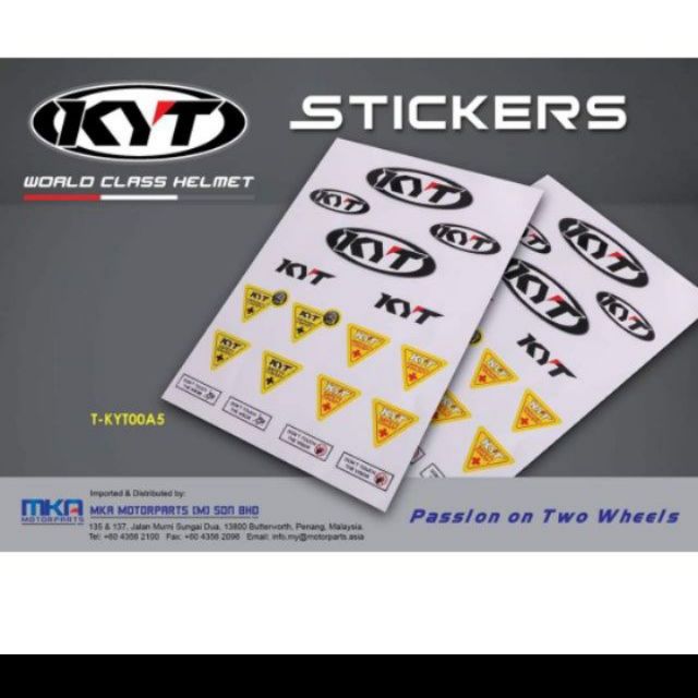 KYT STICKER (A5 SAIZ) | Shopee Philippines