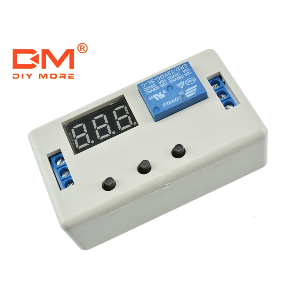 DIYMORE Digital Led Display Time Delay Relay Module Board Control ...