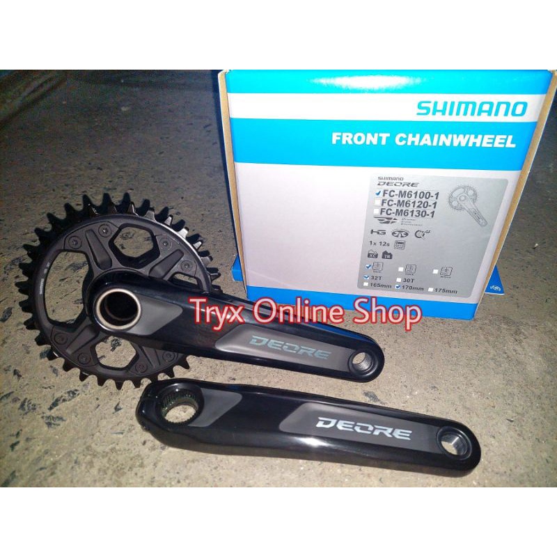 SHIMANO DEORE M4100 M5100 M6100 CRANKSET | Shopee Philippines