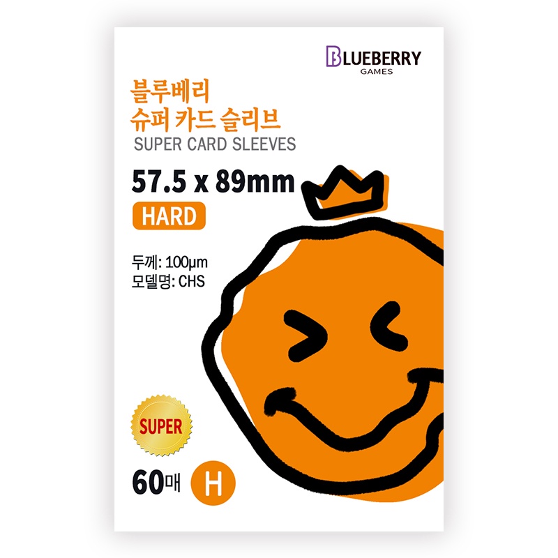 60pcs Blueberry Sleeves Kpop Photocard Protector Hard Card Sleeves ...