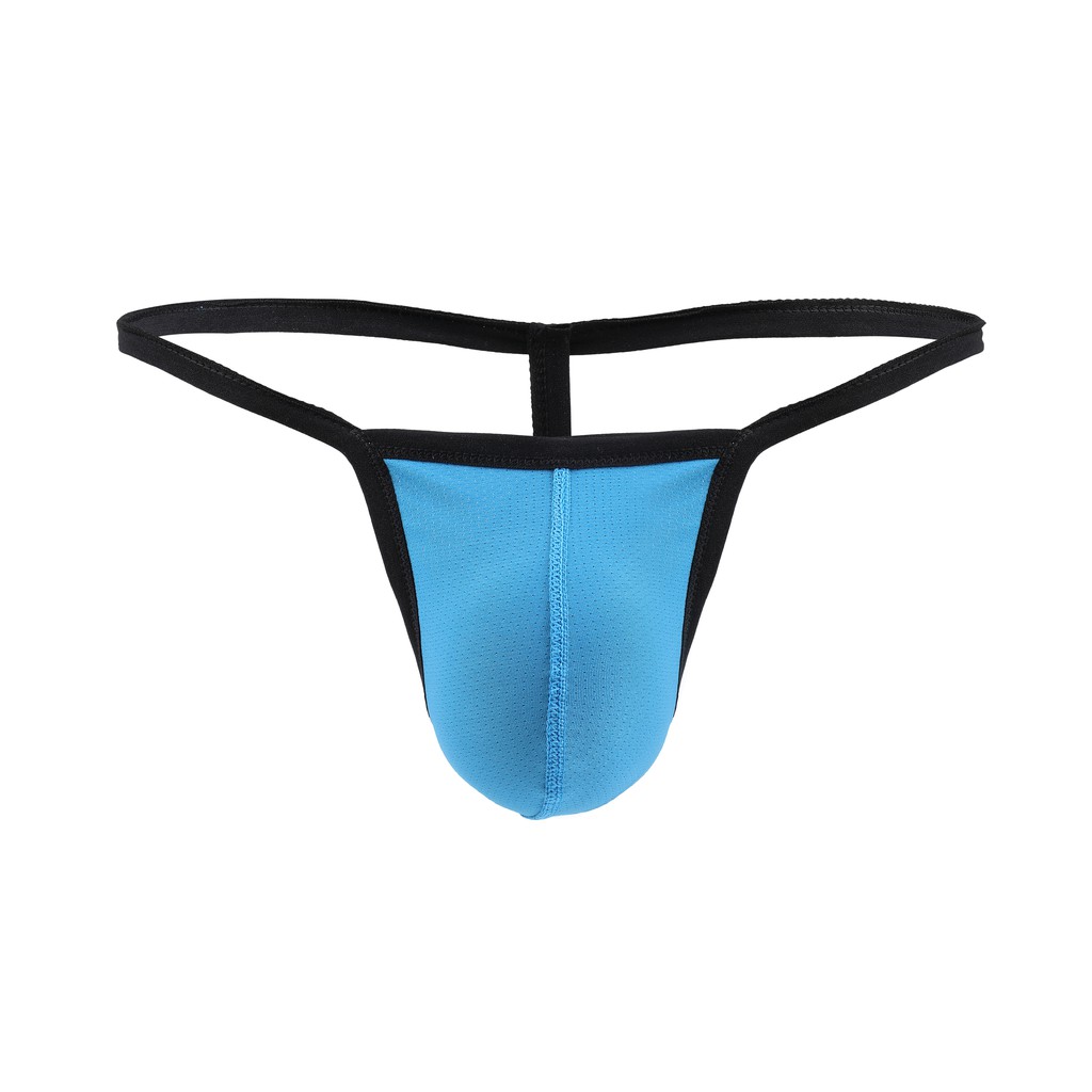 Mans Underwear for Men Low Waist Bulge Pouch G-String Backless Thongs ...