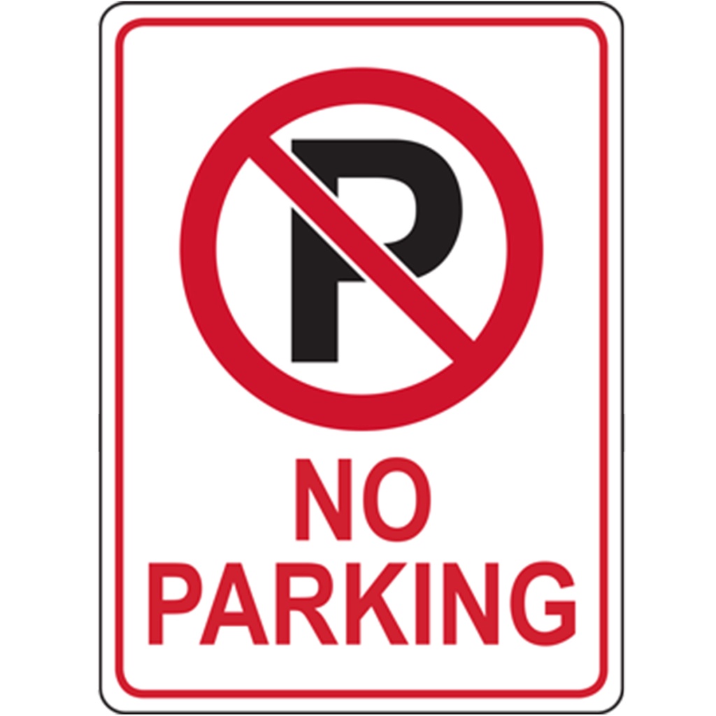 No Parking - Laminated Signage - A4 Size | Shopee Philippines