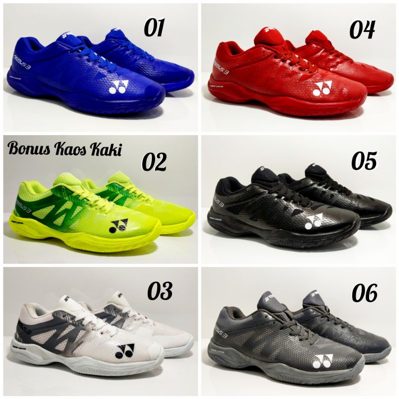Yonex Aerus 3 power chusion court Badminton Shoes | Shopee Philippines