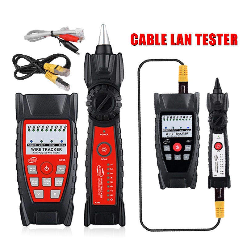 RJ45 Cable Lan Tester Network Cable Tester RJ11 Ethernet LAN Tester ...