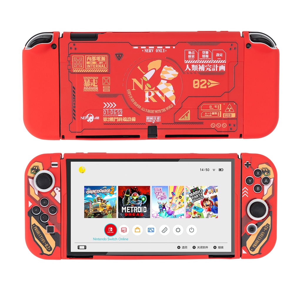 Nintendo Switch Oled Protective Case EVE Theme All-in-one Tpu ...