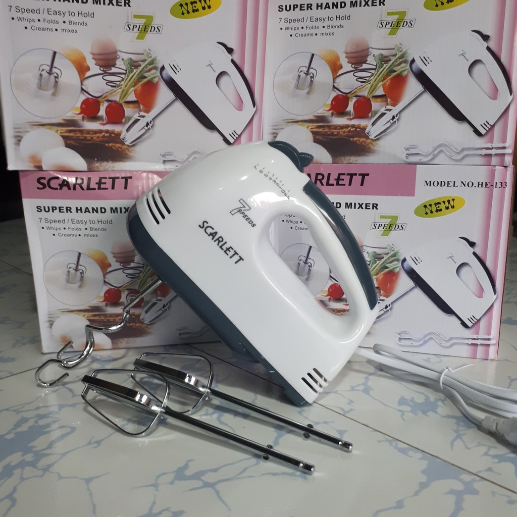 Scarlett 7-SPEED HANDHELD EGG MACHINE | Shopee Philippines