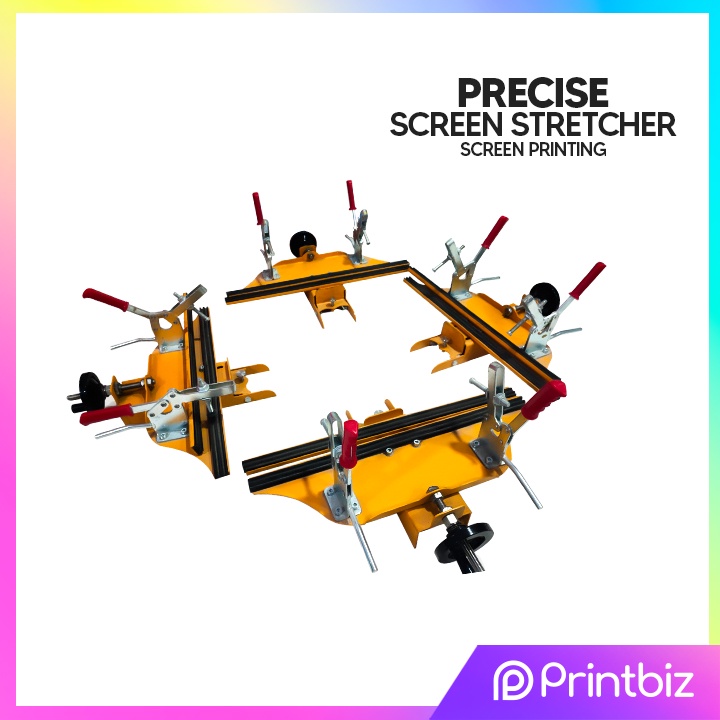PRECISE Screen Mesh Stretcher Clamp Type for Screen Printing (YELLOW ...