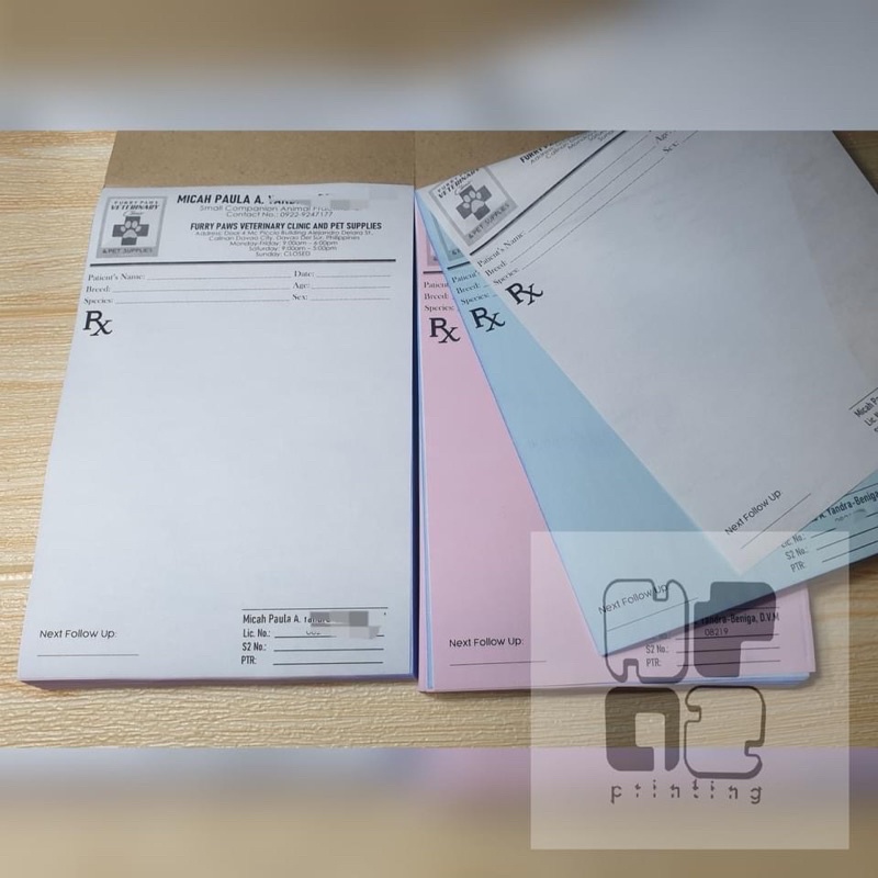 PRESCRIPTION PAD / RX PAD / MEDICAL FORMS AND MEDICAL CERTIFICATE ...
