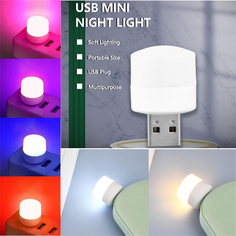 Super Bright USB Mini Book Light Reading Lamp Mini Portable USB LED ...