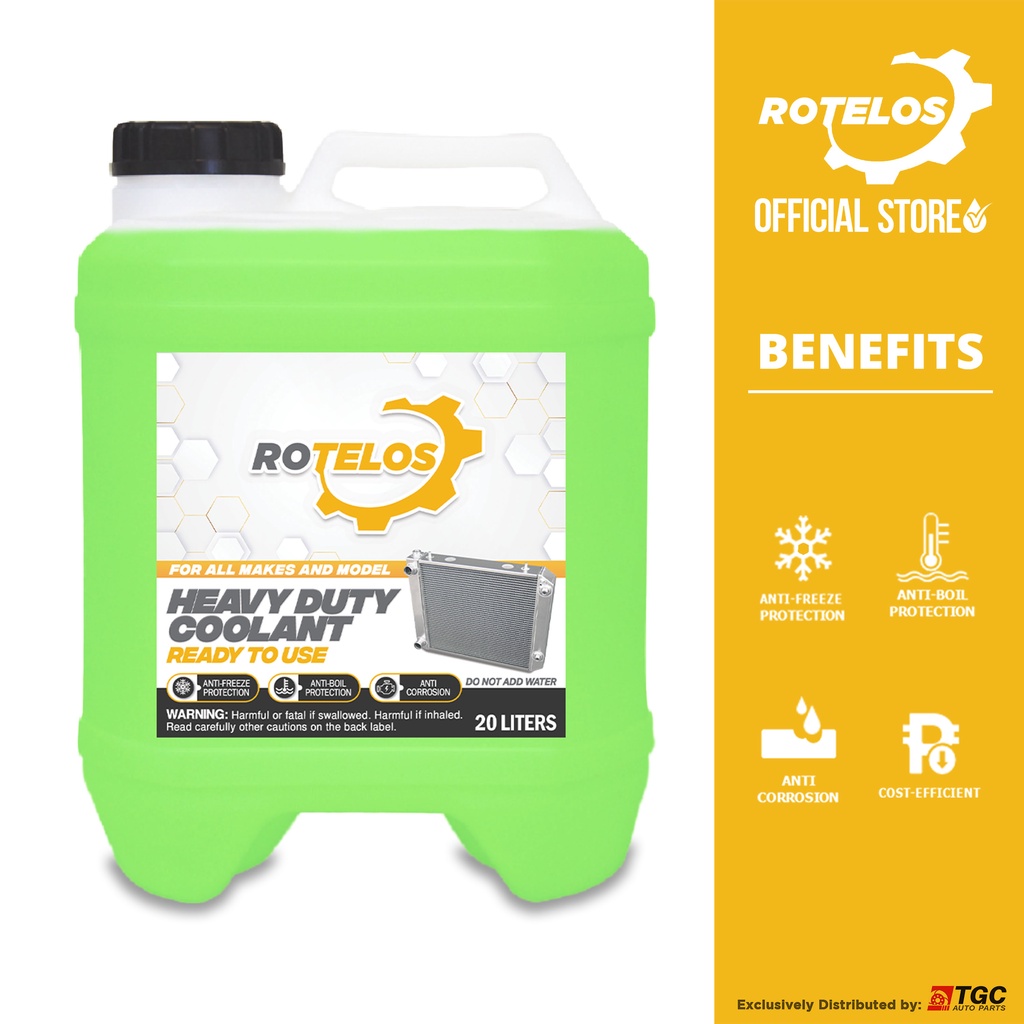 Rotelos Heavy Duty Coolant 1Pail | Shopee Philippines