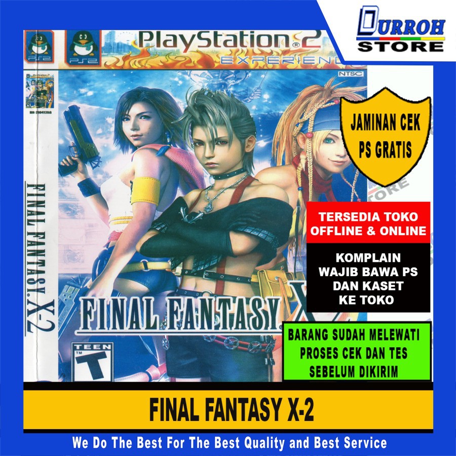 Final FANTASY X-2 Ps2 GAME Cassette | Shopee Philippines