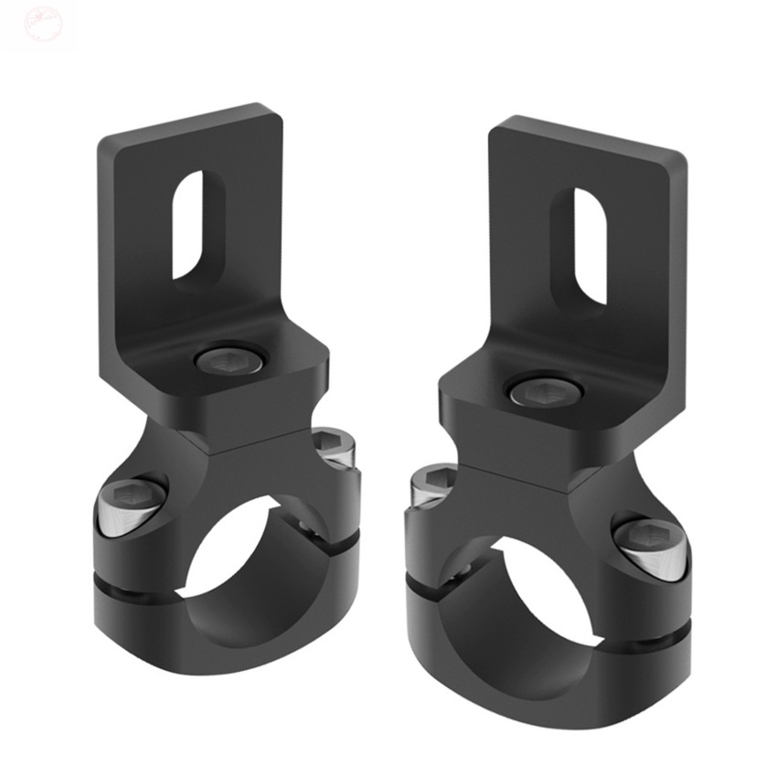 2pcs Universal handlebar 22mm 7/8" Pipe Mount Motorcycle Headlight ...