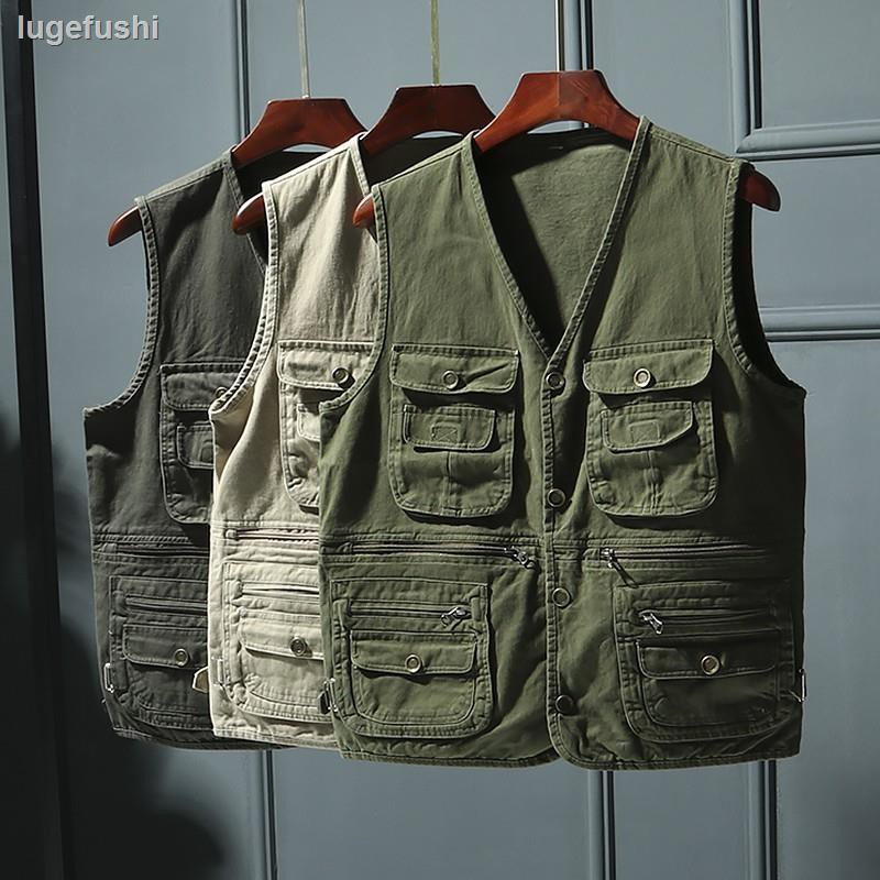 Same Day Shipping Overall Vest Large Size Vest Fishing Vest Waistcoat ...