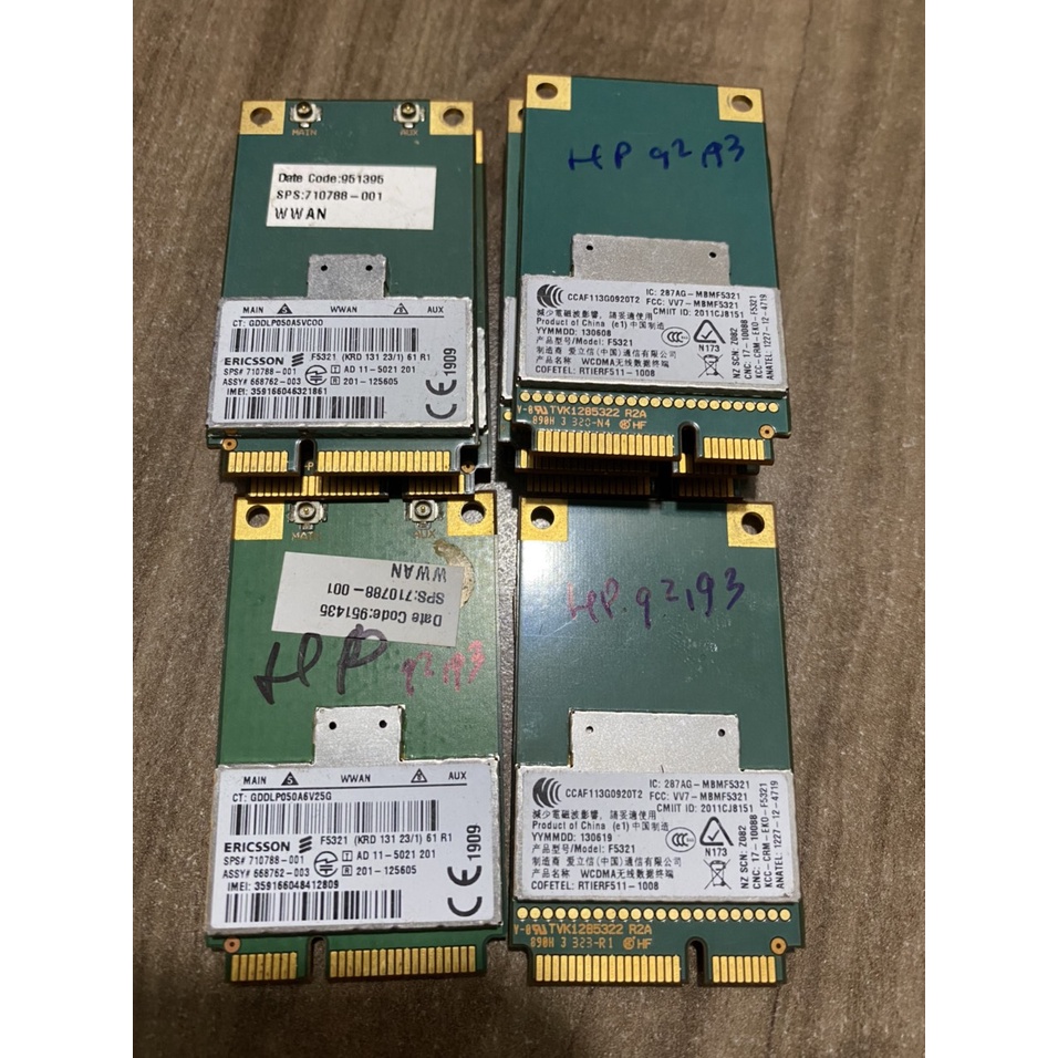 WWAN Ericsson F5321-3G for hp laptop gen 2 gen 3 | Shopee Philippines