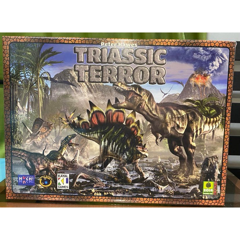 Triassic Terror Authentic Board Game | Shopee Philippines