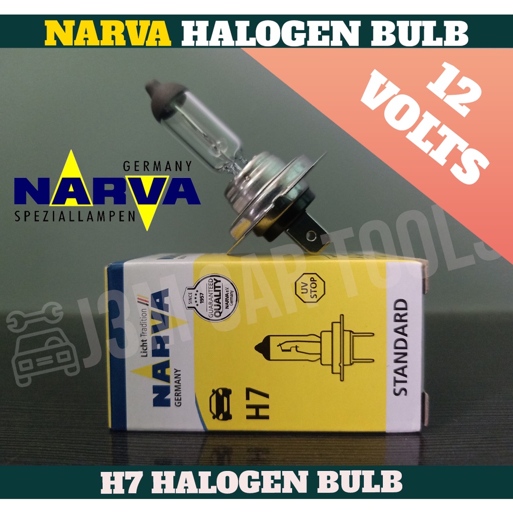 Halogen Bulb NARVA H7 12v 55w;H7 24v 70w | Shopee Philippines