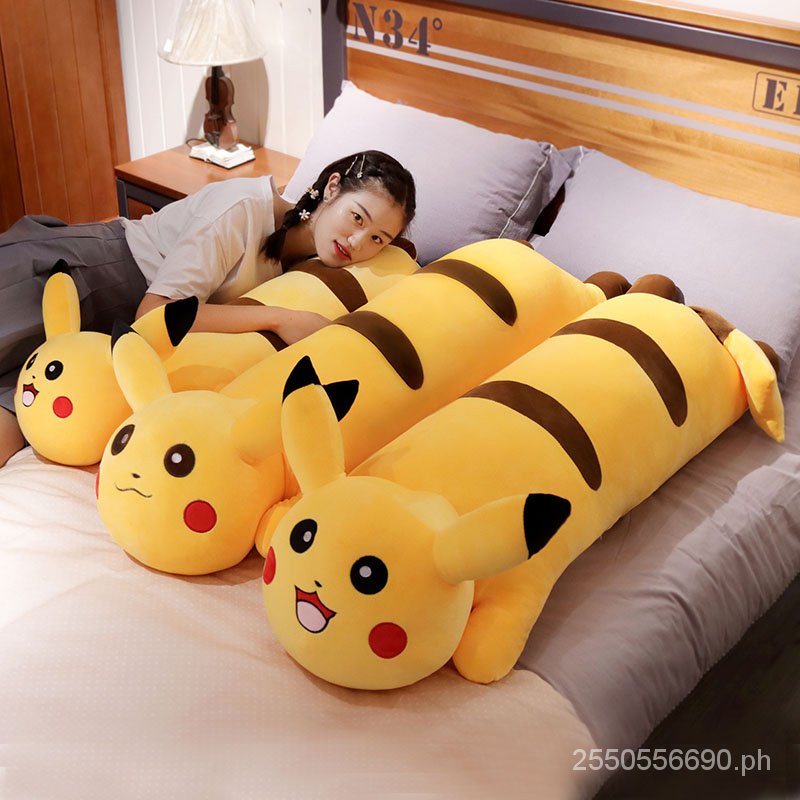 5 Sizes Stuffed Toy Animal Pikachu Pokemon Long Leg Pillow Bolster ...