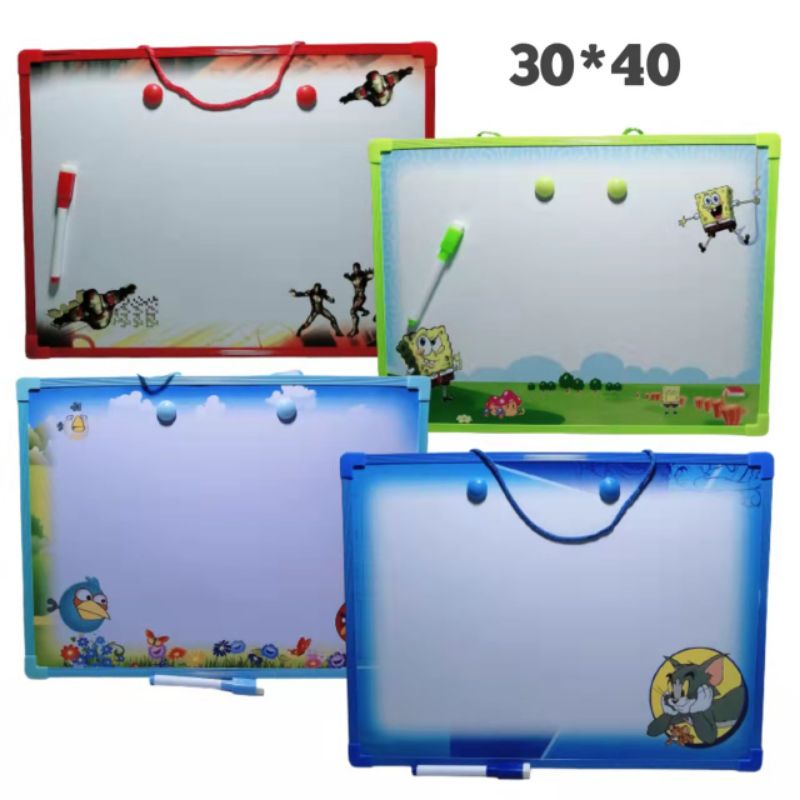 30*40 Magnetic Writing Board Character Design | Shopee Philippines