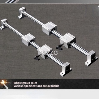 SCS belt lock fastening positioning optical axis guide linear slide ...