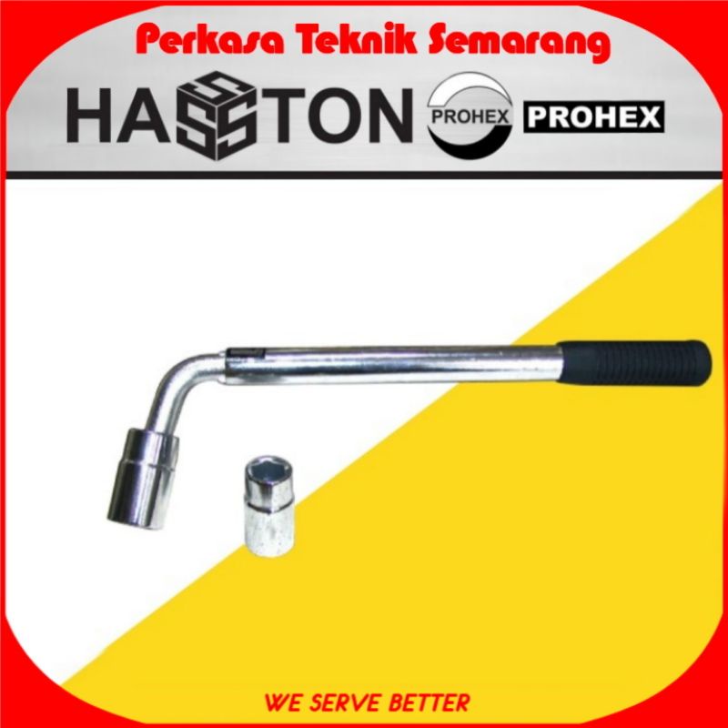 HASSTON PROHEX 1840-101 Pull Wheel Lock L (17 x 19 mm, 21mm spark plug ...