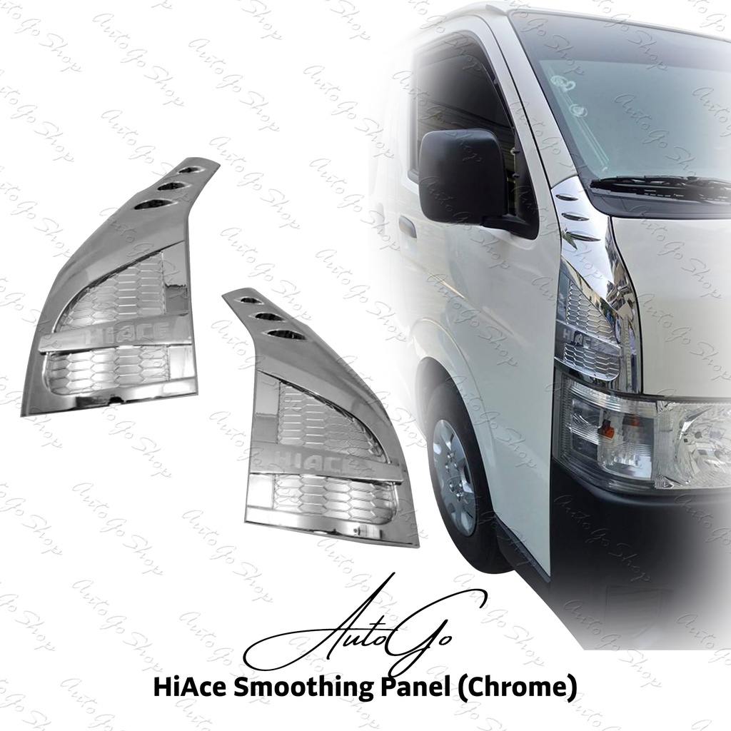 Toyota Hiace Commuter & Grandia 2008-2018 Smoothing Panel (Chrome ...